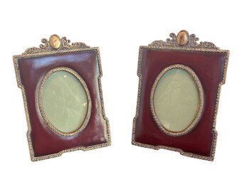 Burgundy Picture Frames - Etsy