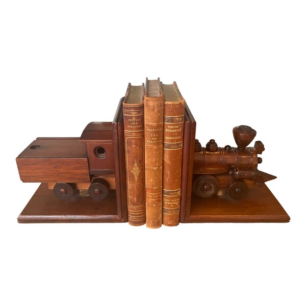 Train Bookends - Etsy