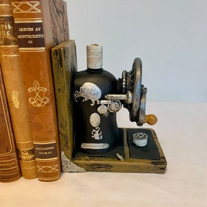 Vintage Style Singer Sewing Machine Bookends Book Tidy Book Shelf - Etsy