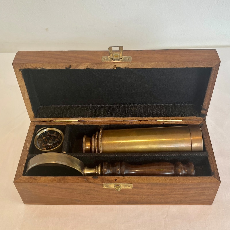Brass Telescope - Etsy UK