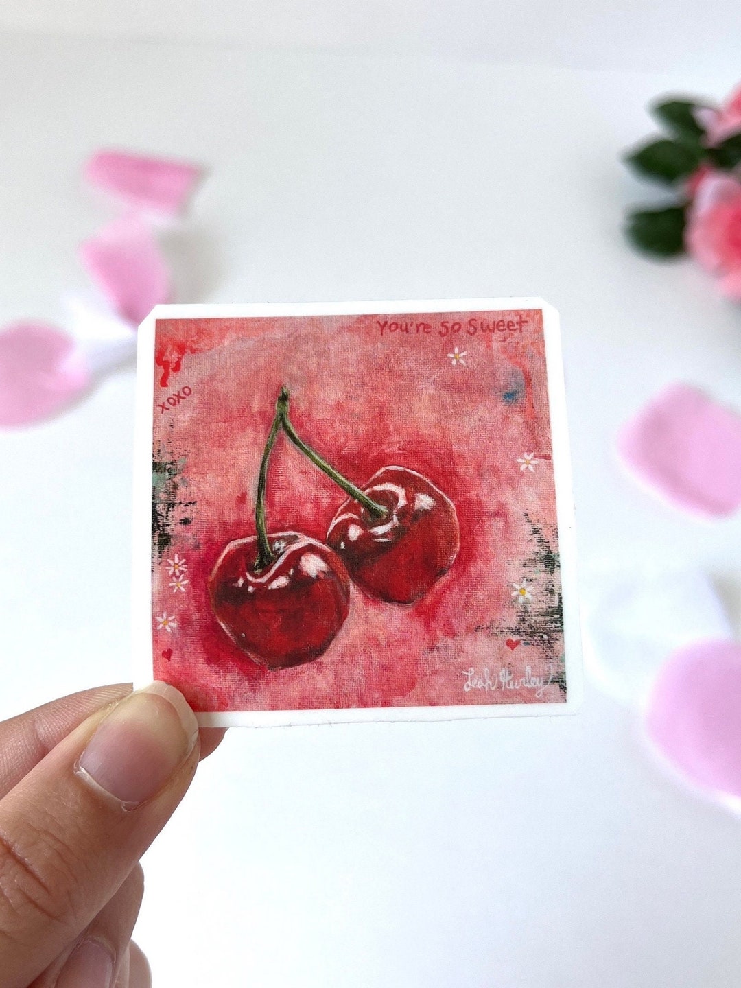 Coquette Stickers, Coquette Cherry Sticker, Bookish Stickers, Kindle ...