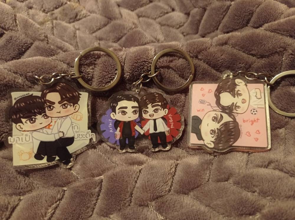BL Thai Series Keychains fanart | Etsy