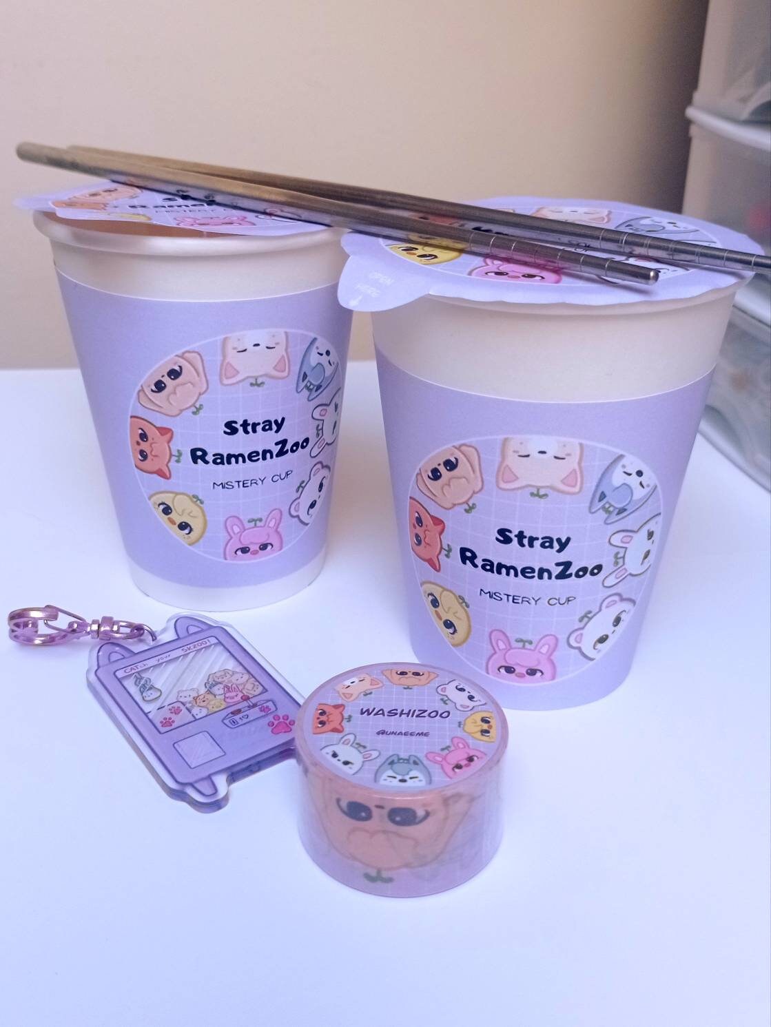 Stray Ramenzoo Mystery Cup Kpop PREORDER/ Stray Kids Bang - Etsy