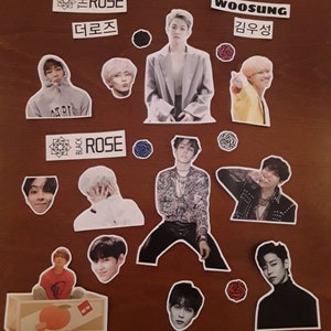 The Rose Kpop Stickers - Etsy