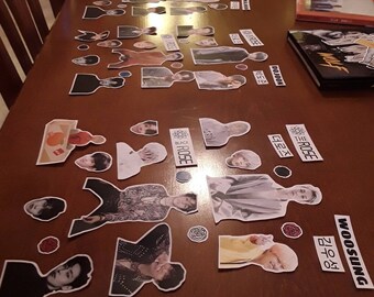 The Rose Kpop Stickers - Etsy