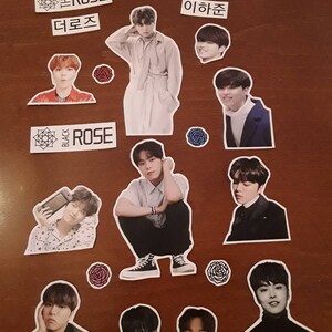 The Rose Kpop Stickers - Etsy