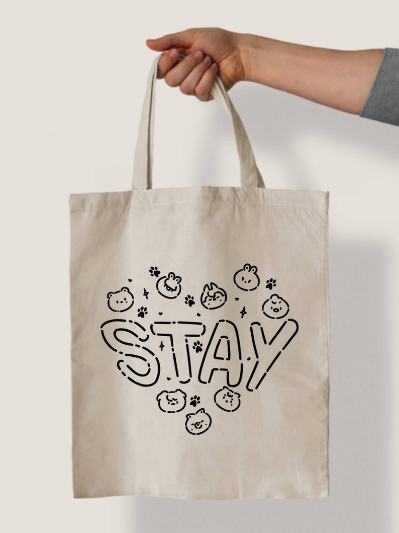 Stray Kids Tote Bag // Skzoo Skz Bang Chan Lee Know - Etsy