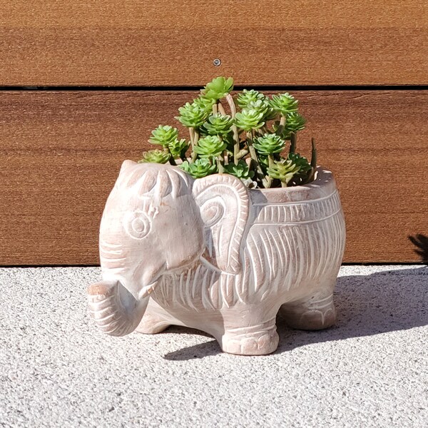 Elephant Pot - Etsy