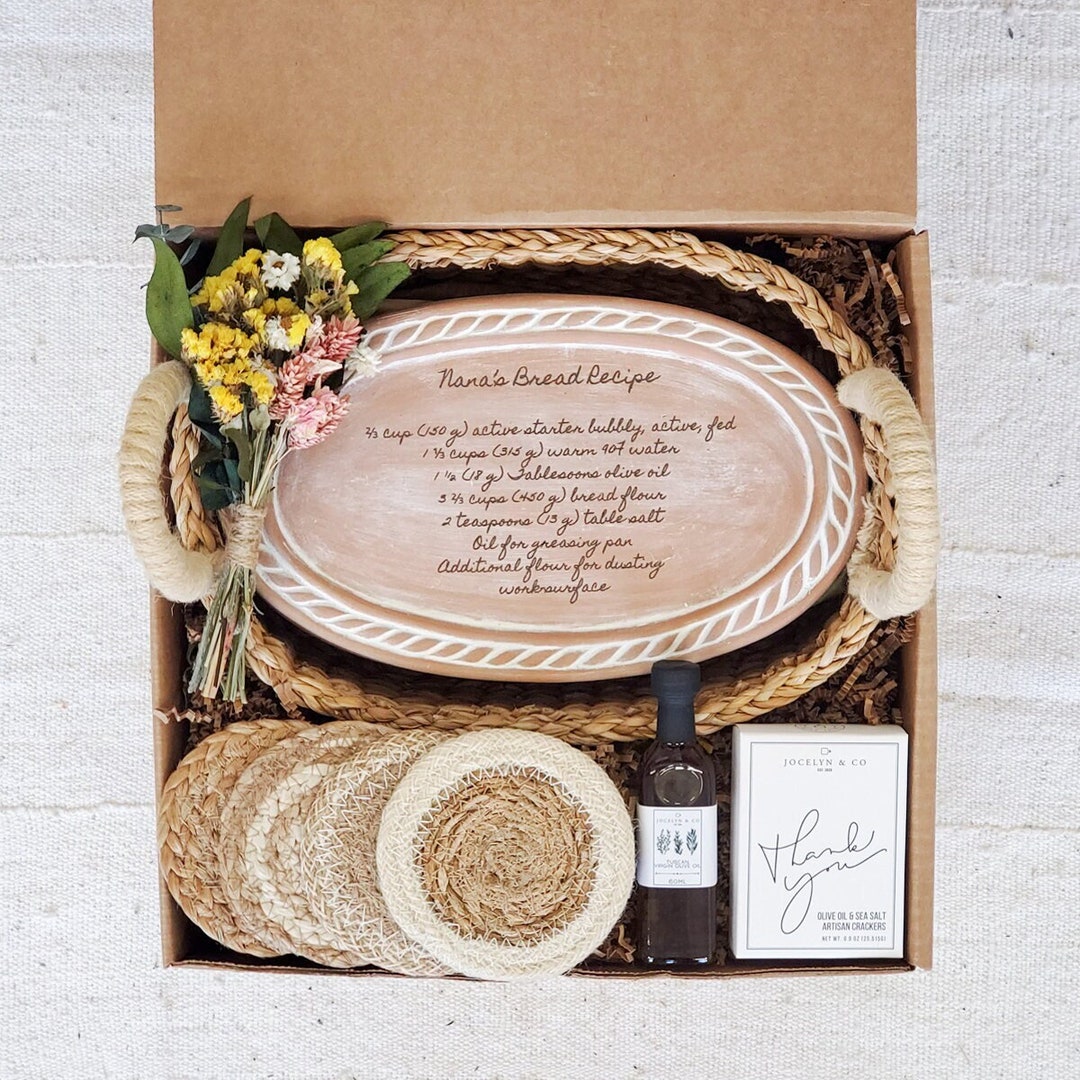 Handmade Custom Family Recipe Gift Box Personalized Thoughtful Heirloom ...