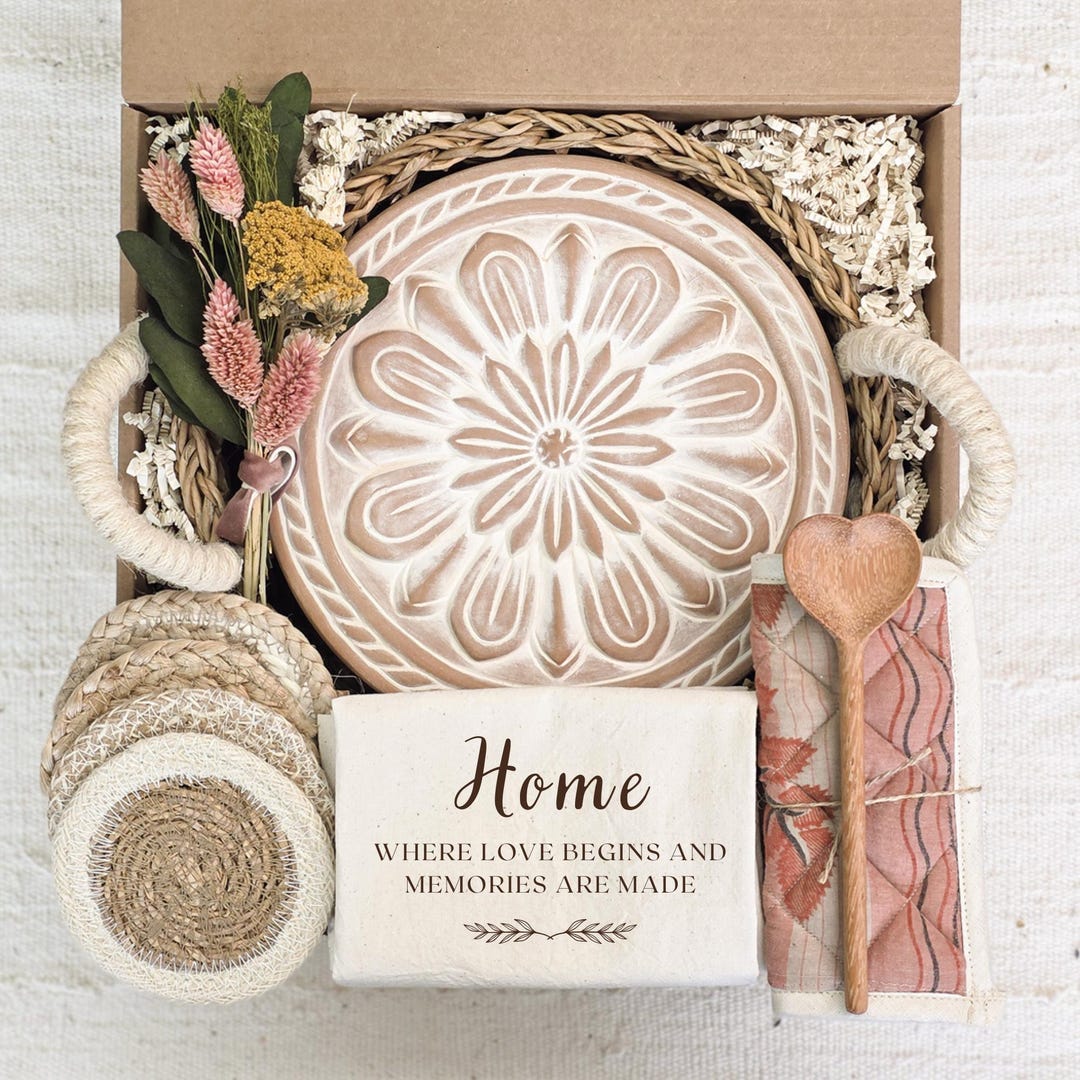 Artisan "home" Gift Box for New Home Wedding Birthday Unique Kitchen ...