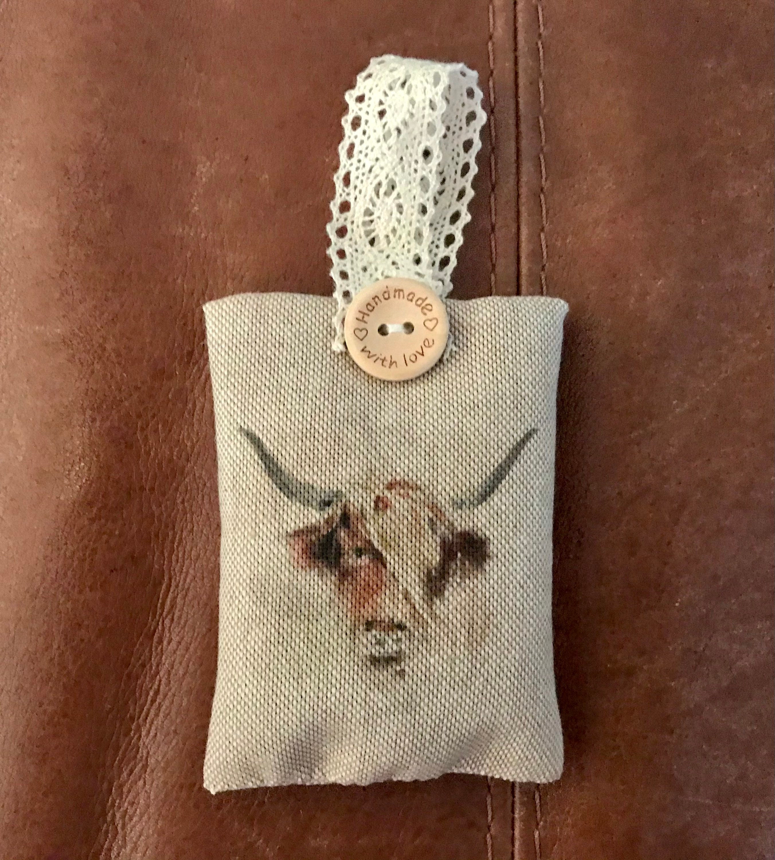 Highland Cow Cushions Storage Baskets and Lavender Sachets. - Etsy