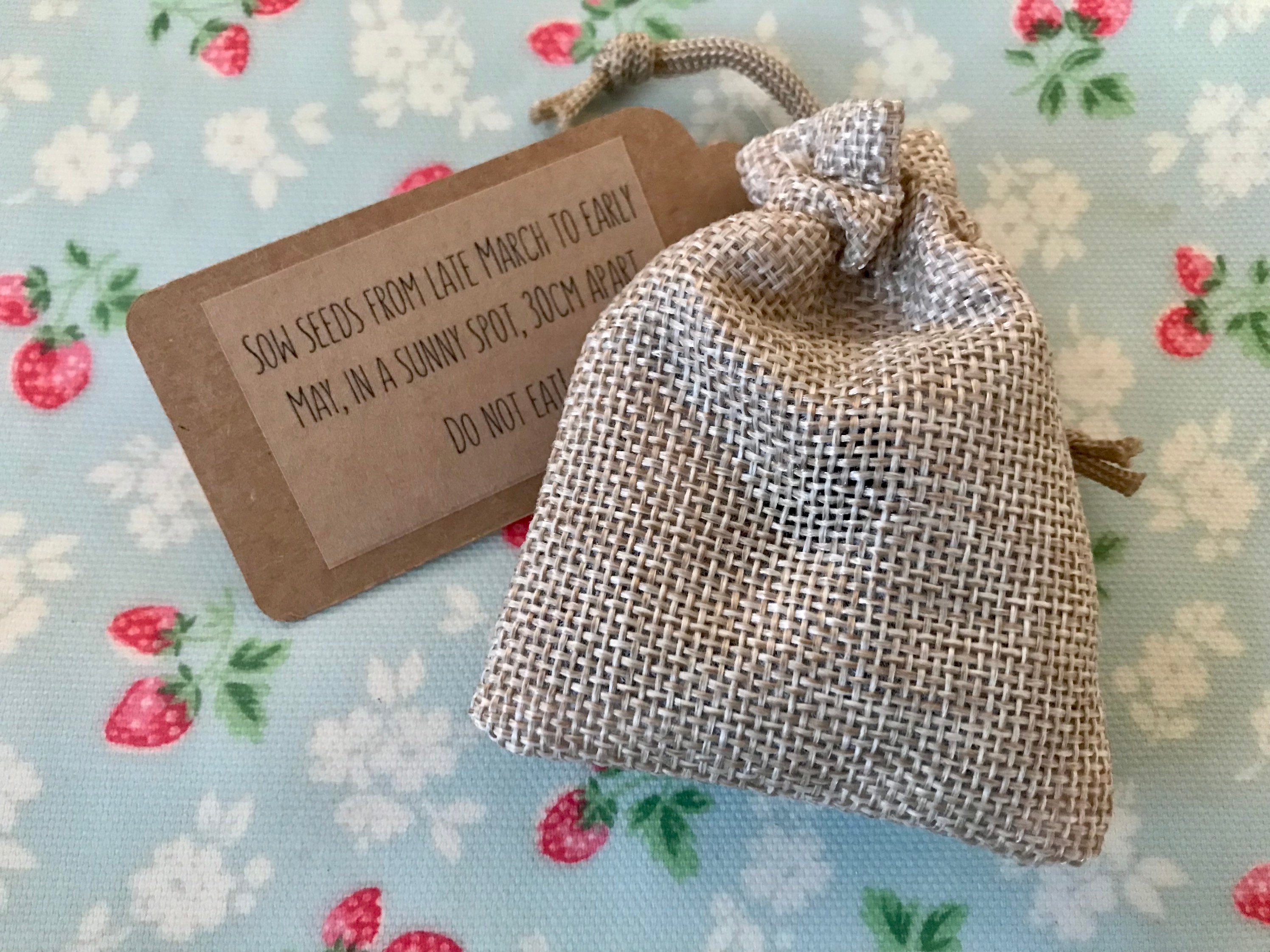 Handmade Mini Sunflower Seed Bags - Etsy