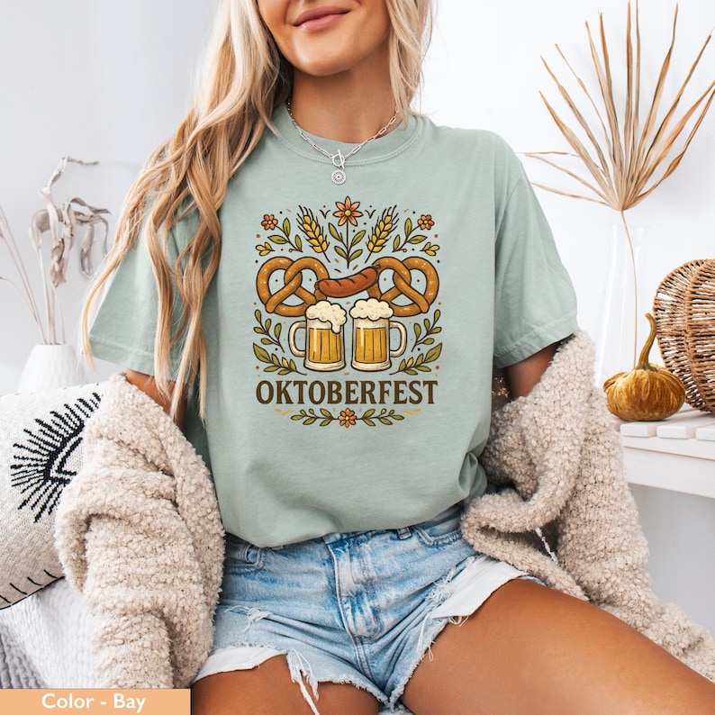 Oktoberfest T-shirt: German Beer Festival, Bavarian Design - Etsy