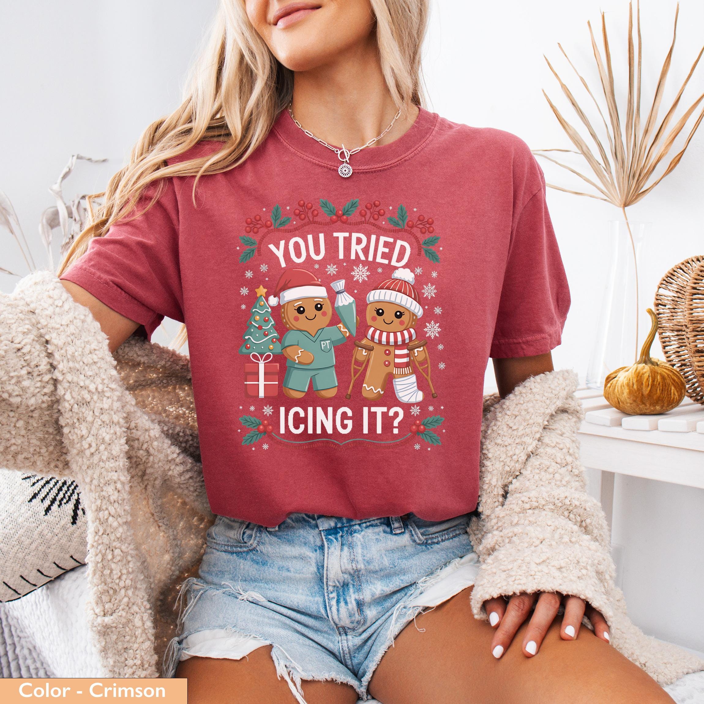 Physio Christmas T-shirt or Sweatshirt: Physical Therapy, Christmas ...