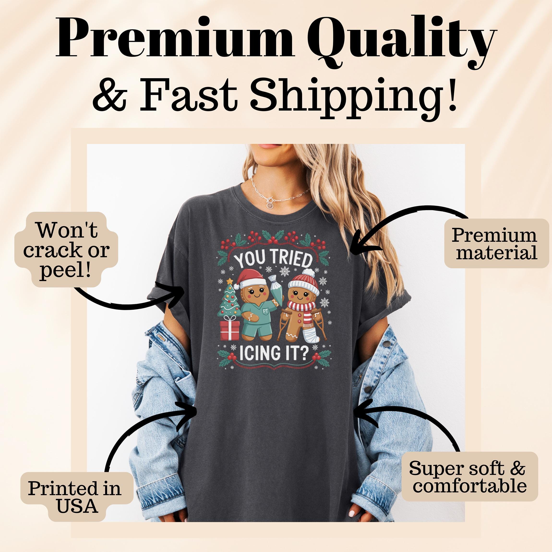 Physio Christmas T-shirt or Sweatshirt: Physical Therapy, Christmas ...