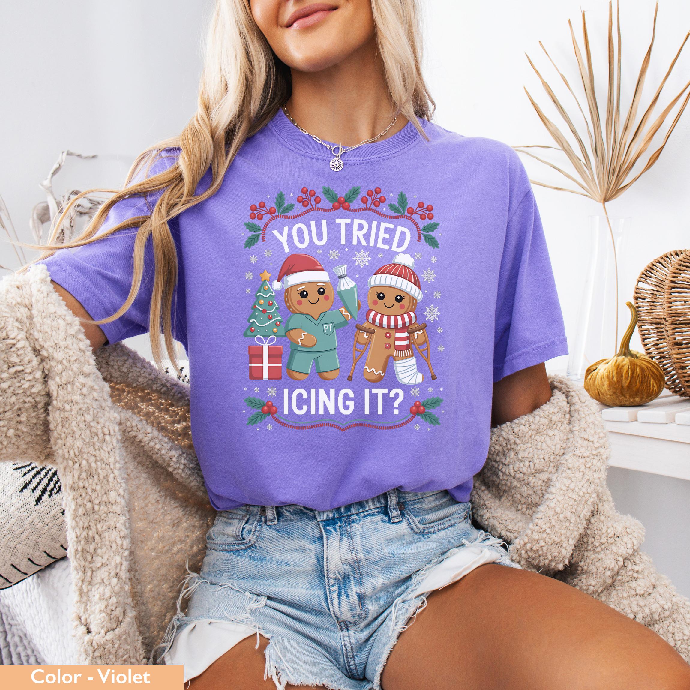 Physio Christmas T-shirt or Sweatshirt: Physical Therapy, Christmas ...