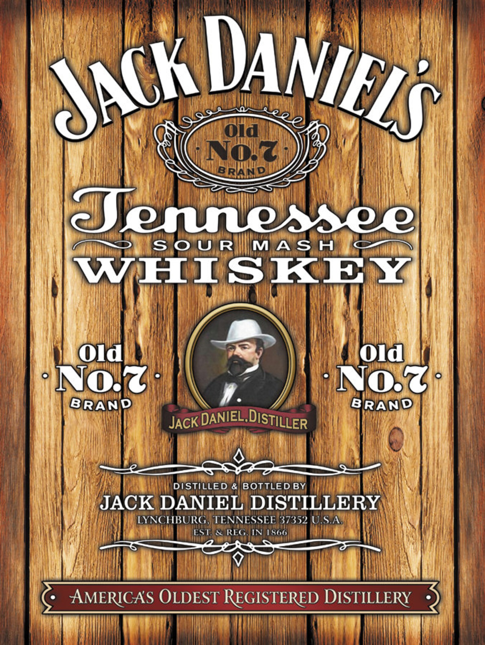 Jack Daniels Tin Sign | Etsy