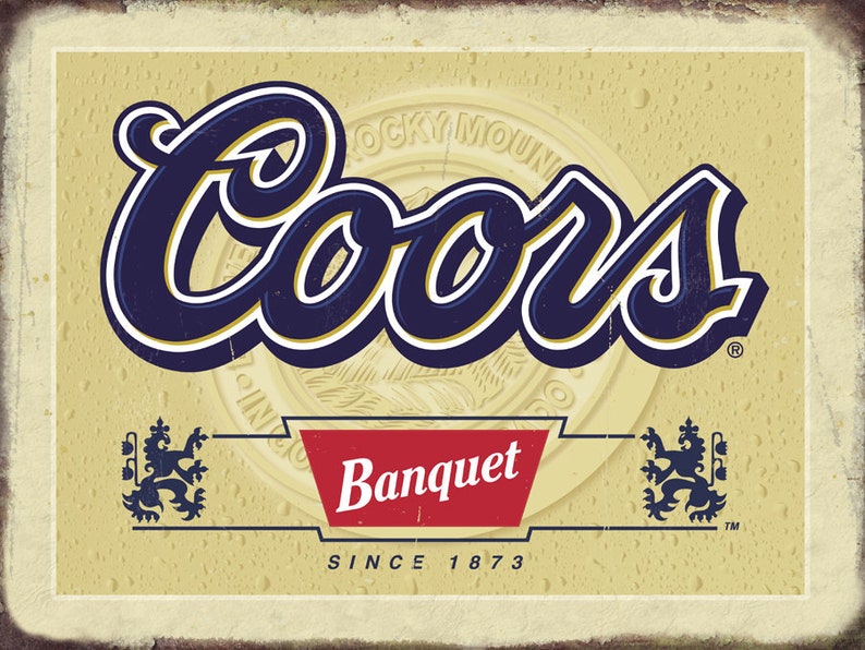Coors Banquet Metal Sign at Amanda Unger blog