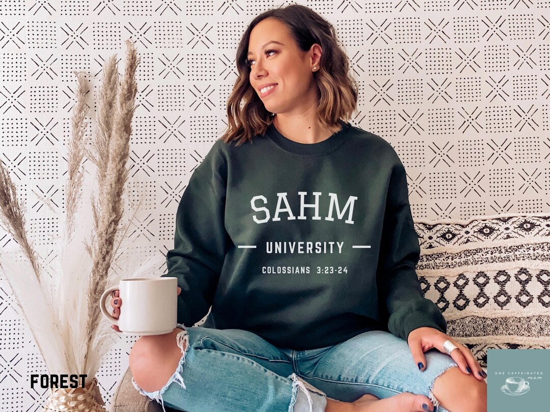 Sahm Sweatshirt, Christian Mom Sweatshirt, Homemaker Shirt, Mom ...