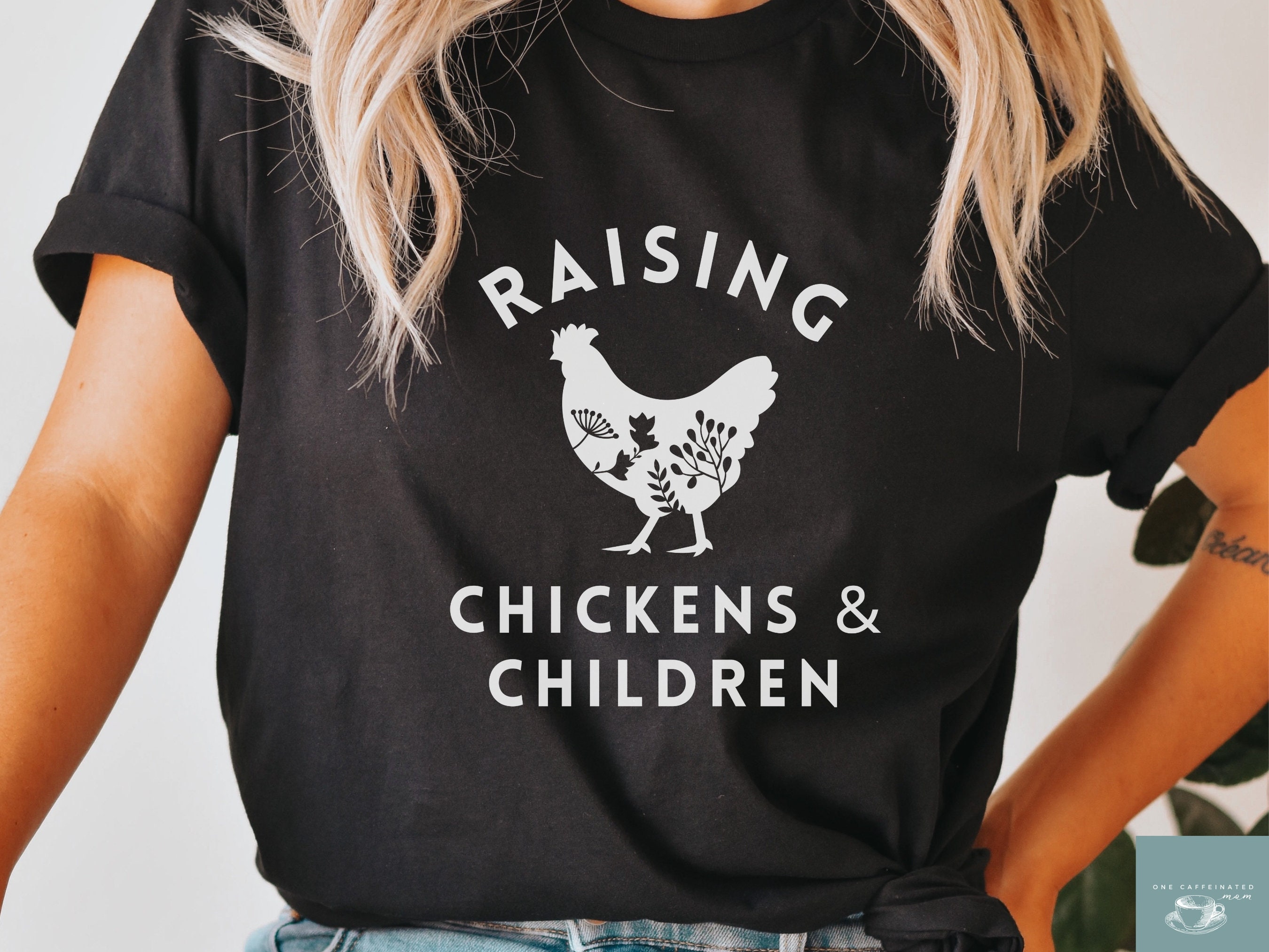 Homestead Mama Shirt Homesteader Shirt Raising Chickens and - Etsy