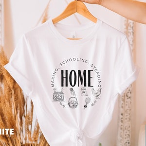 Homesteading Shirts, Homeschool Mom Shirt, Homeschool Mama Gift ...