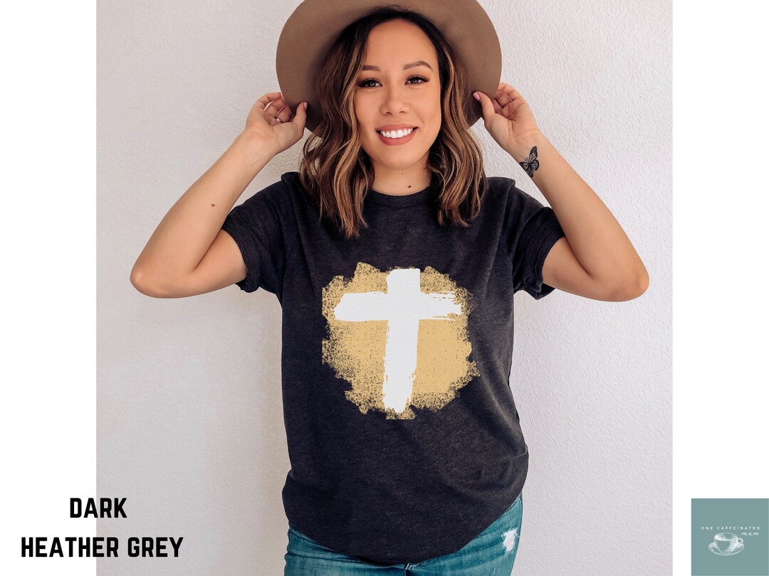 Jesus Cross Shirt, Jesus Shirt, He is Risen Shirt, Resurrection Shirt ...