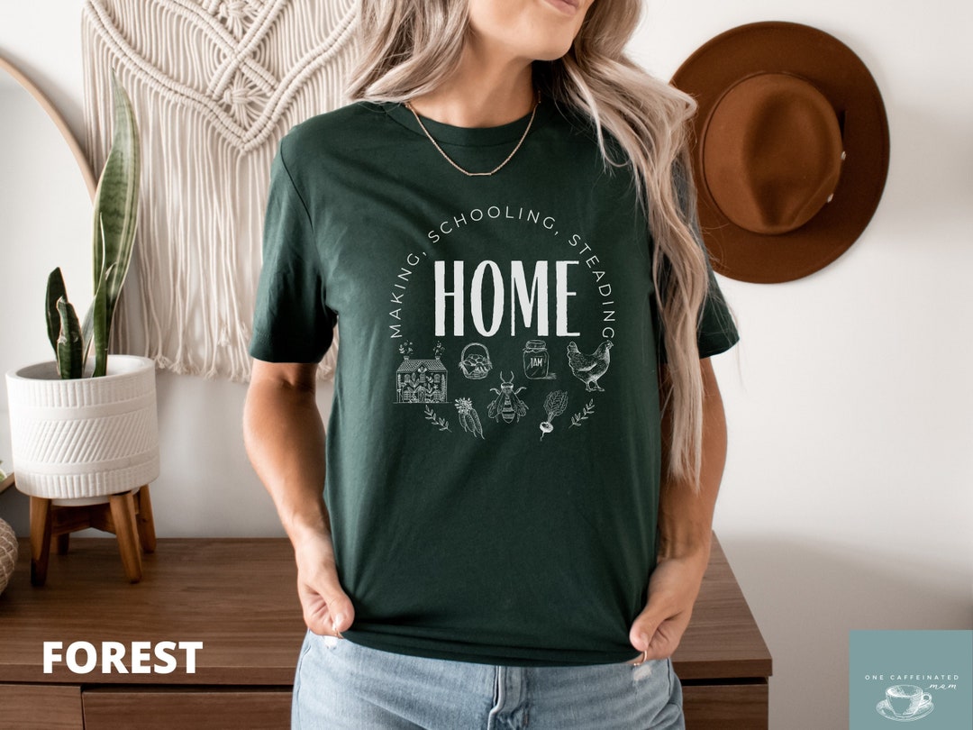 Custom Homeschool, Homesteading Shirt With Bee, Beekeeper Gift ...