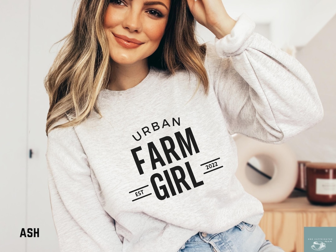 Urban Farm Shirt, Farm Girl Shirt, Farm Wife Tshirt, Farm Life Shirt ...