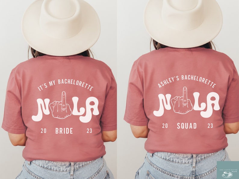 Nola Bachelorette Shirts, New Orleans Bachelorette Shirts, Custom Nola ...