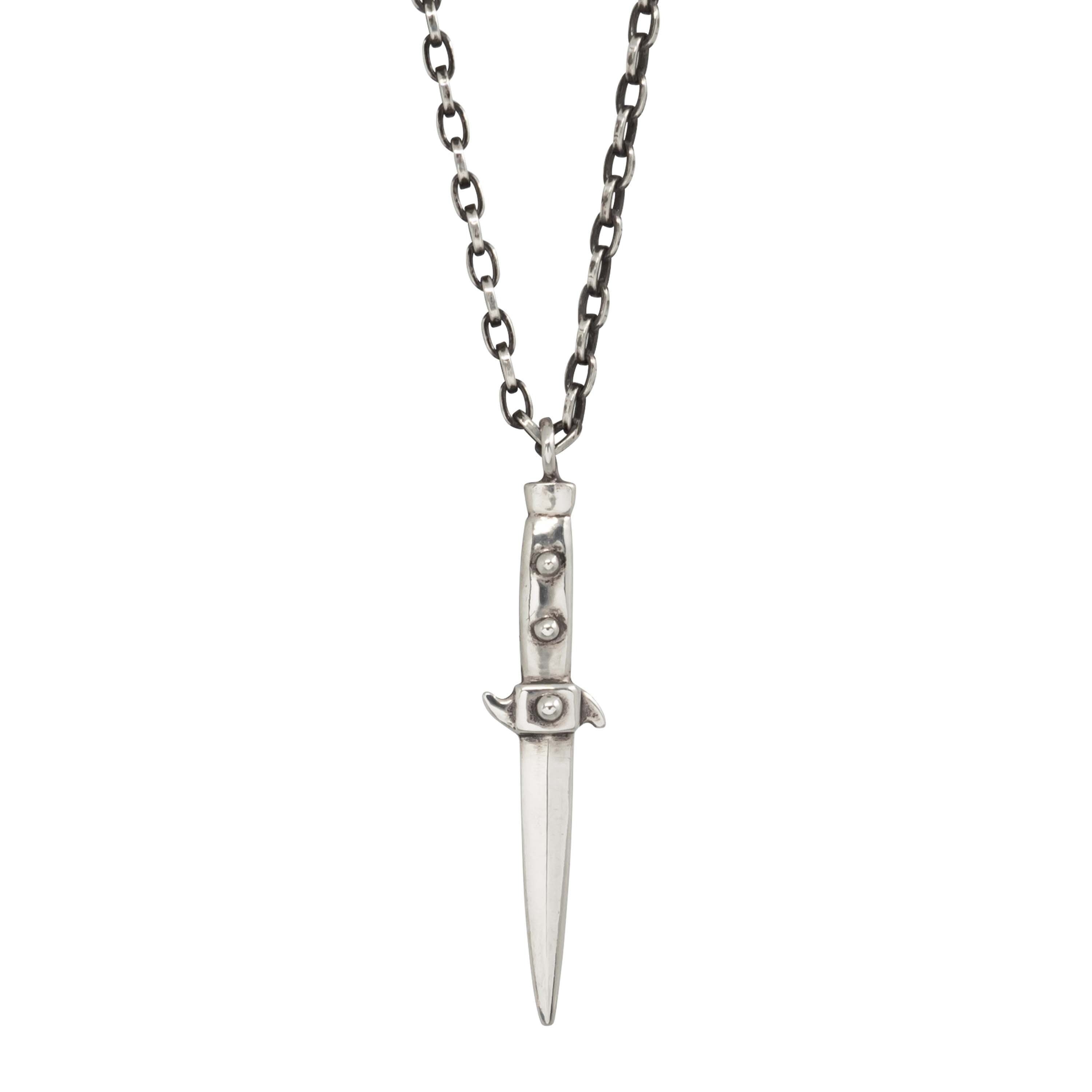 Hidden Knife Necklace