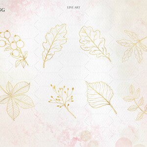 Autumn Leaves Watercolor Clipart, Fall Leaf Clip Art Watercolor ...