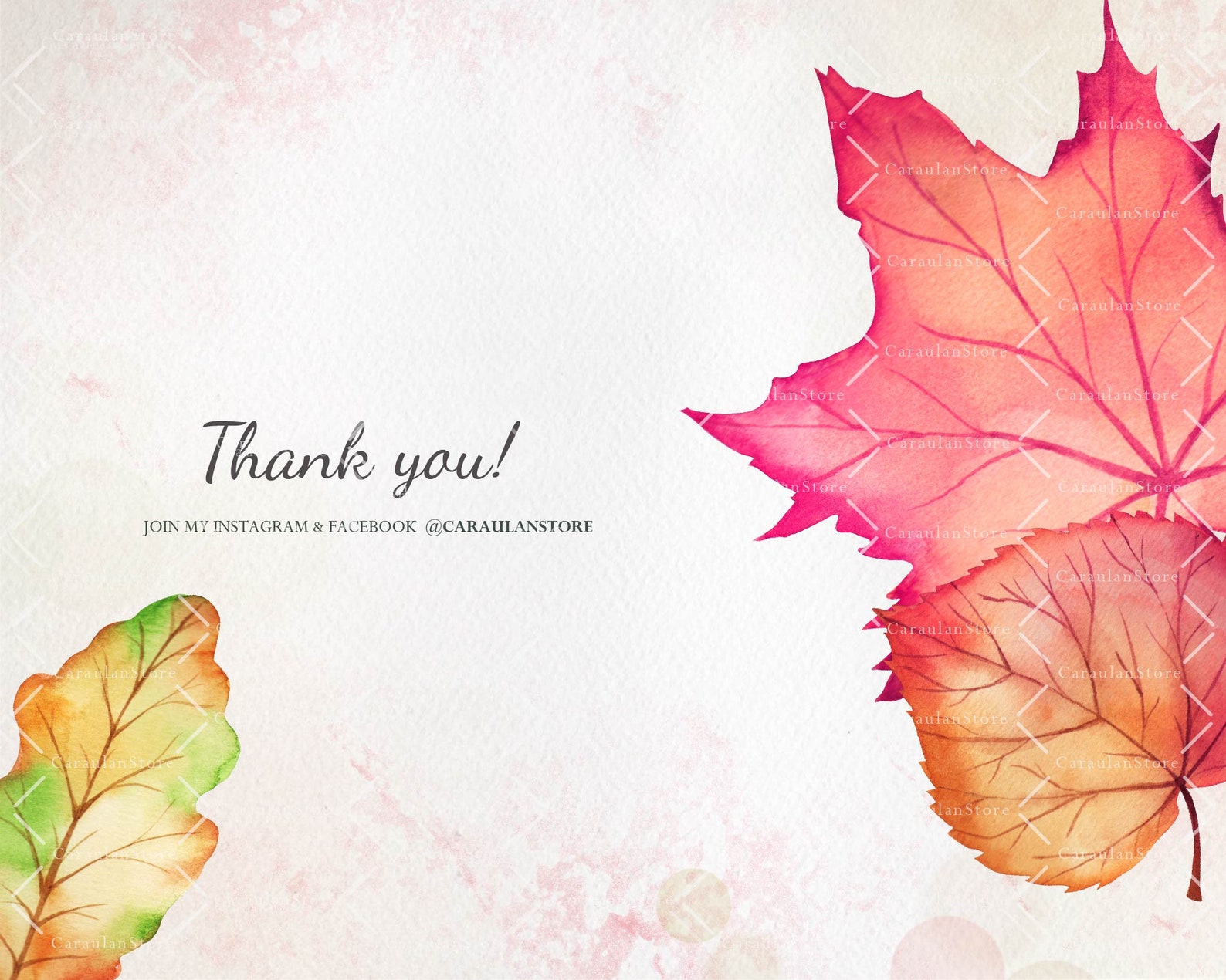Autumn Leaves Watercolor Clipart, Fall Leaf Clip Art Watercolor ...