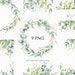 Watercolor Greenery Frames, Greenery Borders, Green Leaves PNG Clipart ...