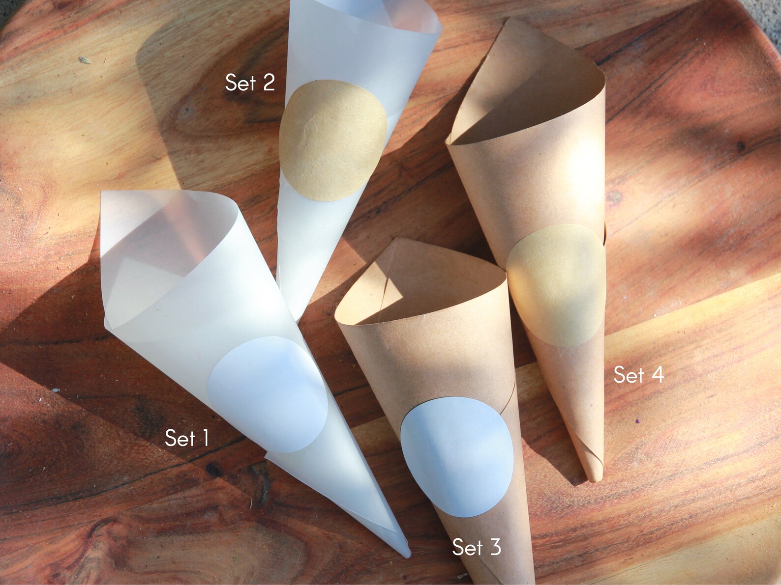Confetti Cones for Your Wedding Confetti, Petal Confetti, Biodegradable ...