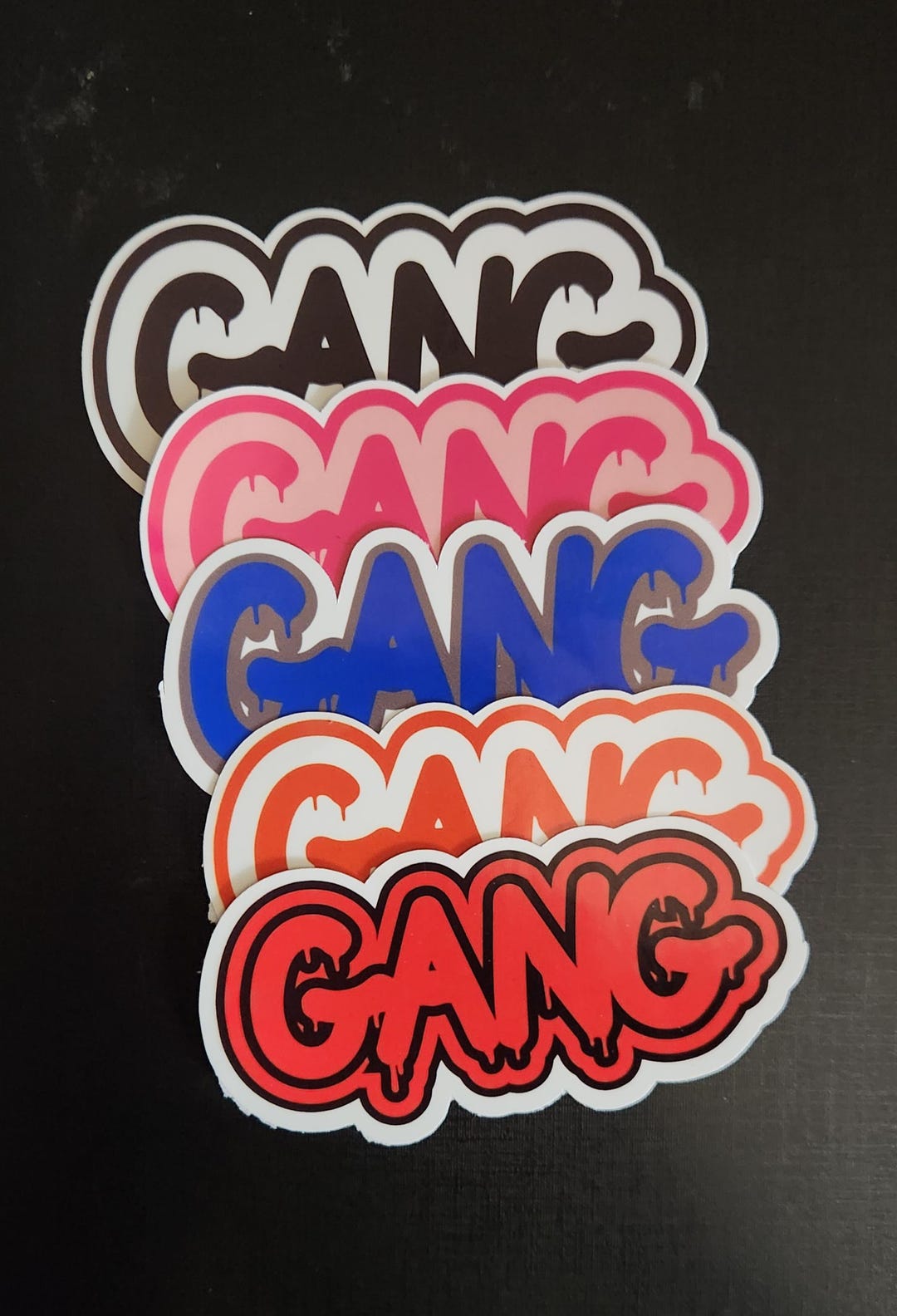 GANG Stickers / Hard Hat Sticker, Laptop Sticker,decal, Notebook ...