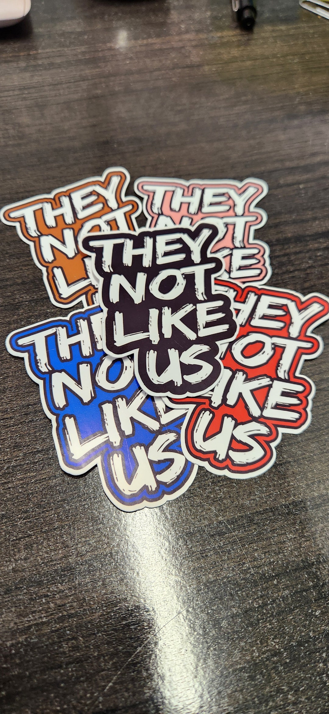 They Not Like Us Stickers / Kendrick Lamar Vs Drake / Rap Battle ...