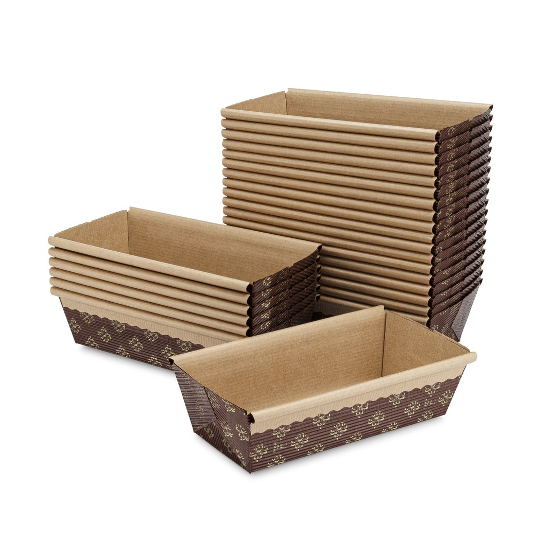 Junior Loaf Paper Baking Pan 25-pack, 6 X 2.5 X 2 Inches - Etsy