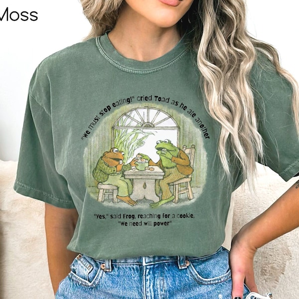 Frog and Toad Must Stop Eating - Etsy