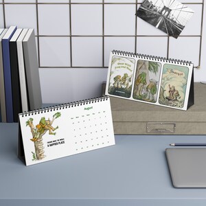 Days With Frog and Toad Desk Calendar for 2026, Best Friend Gift, New ...