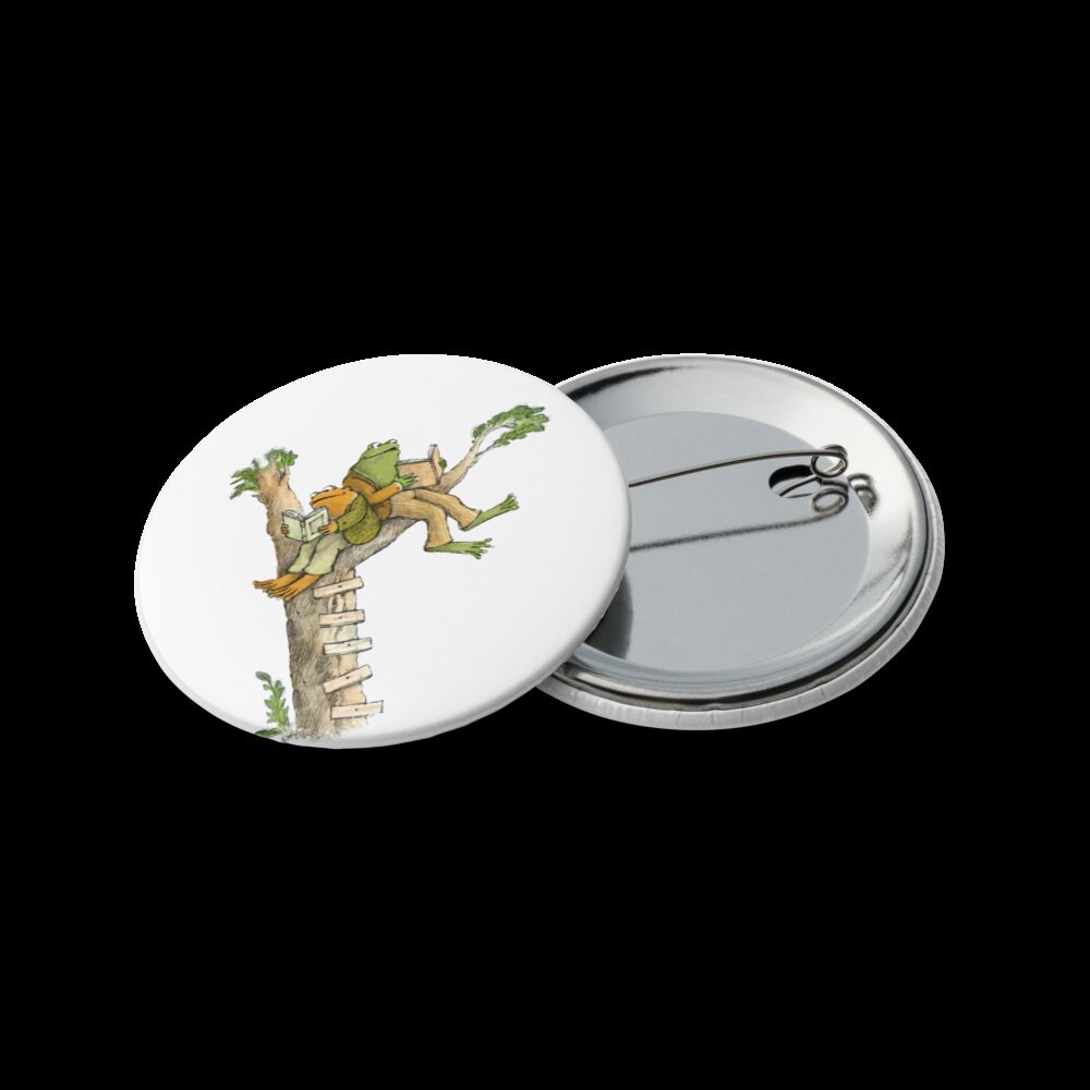 Set of Frog and Toad Pin Buttons, Frog and Toad Gift, Teacher Gift ...