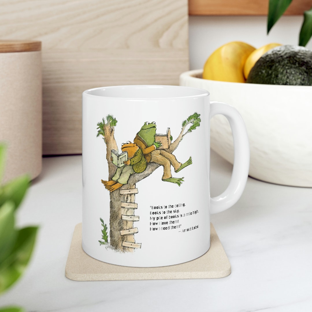 Frog and Toad Mug, Frog and Toad Gift, Cute Mug, Teacher Gift, Gift for ...