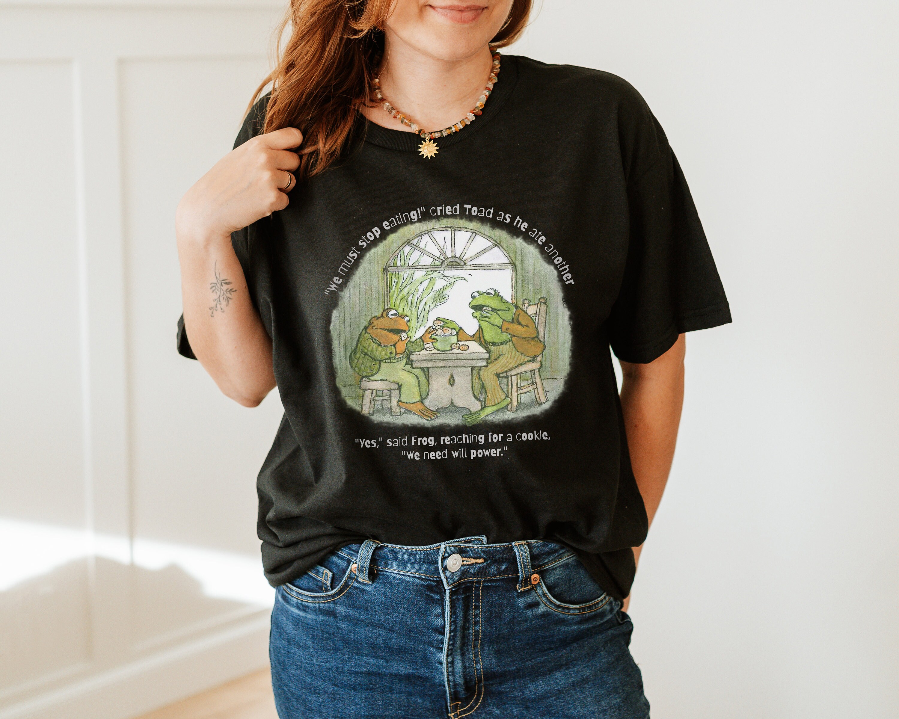 Frog and Toad Shirt Meme Cottagecore Aesthetic Gift for - Etsy
