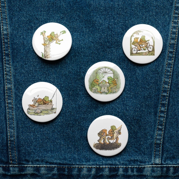 Frog Button - Etsy