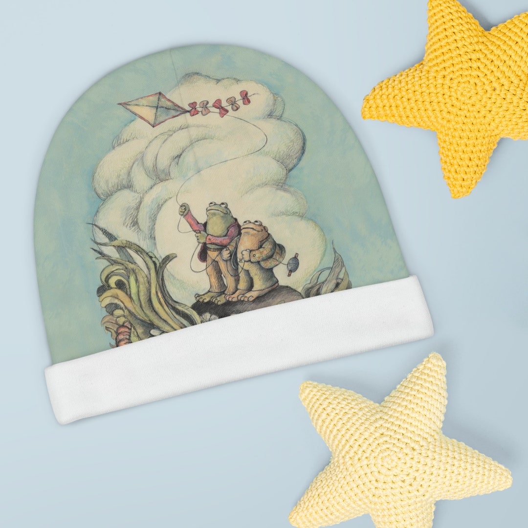 Frog and Toad Baby Beanie, Baby Shower Gift, Children Book Lover Gift ...