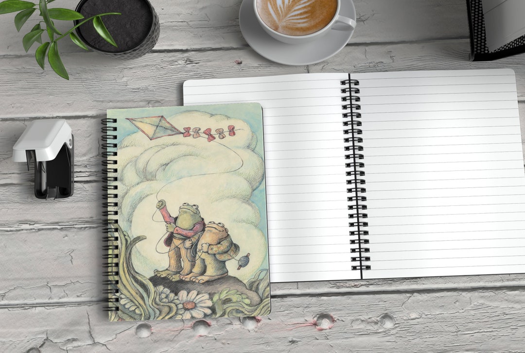 Spiral Notebook With Frog and Toad Best Friends, Gift for Friend ...
