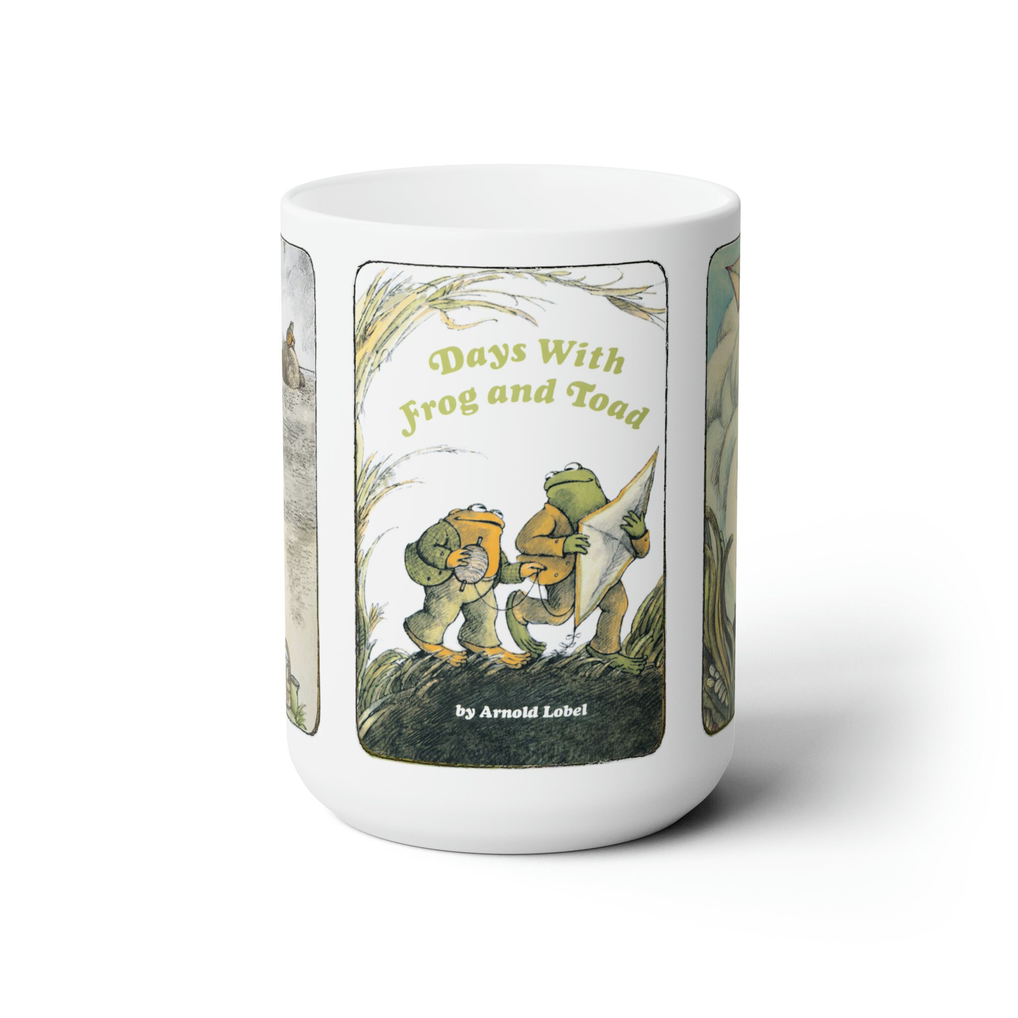 15oz Frog and Toad Mug, Frog and Toad Gift, Cute Mug, Teacher Gift ...