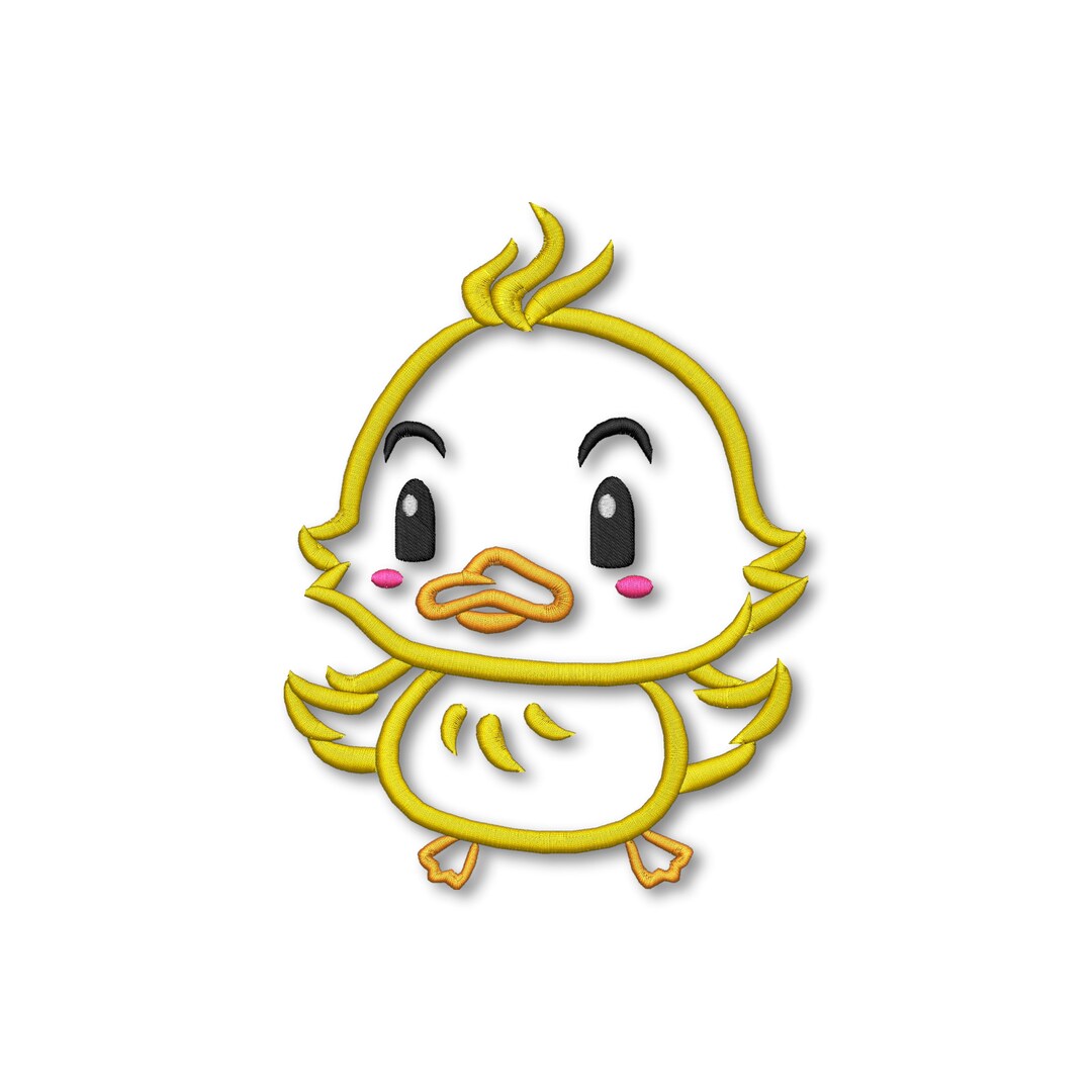Baby Duck Embroidery Machine Designs Instant Digital Download Pes File ...