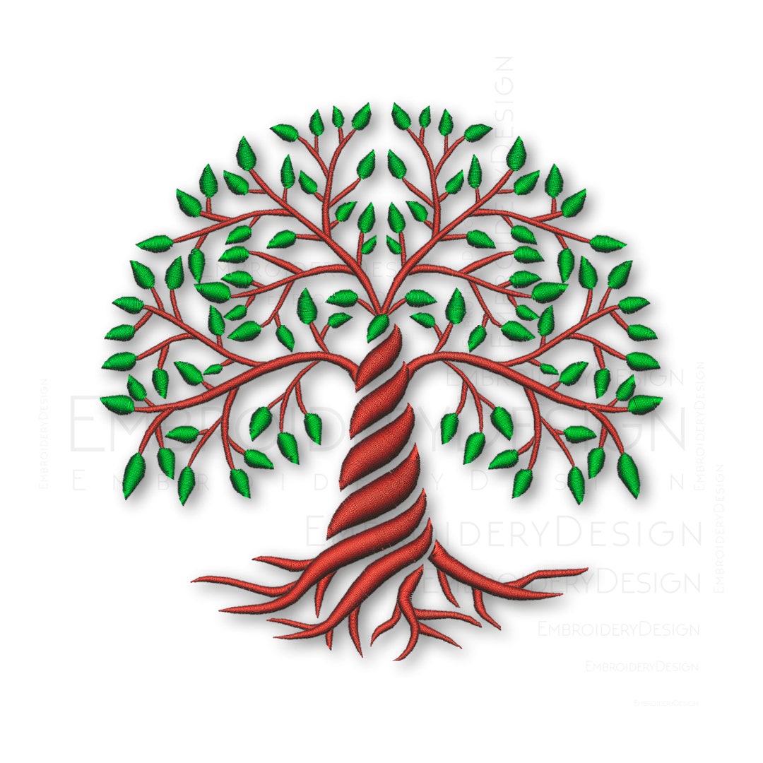 Tree of Life Embroidery Machine Designs Instant Digital Download Pes ...