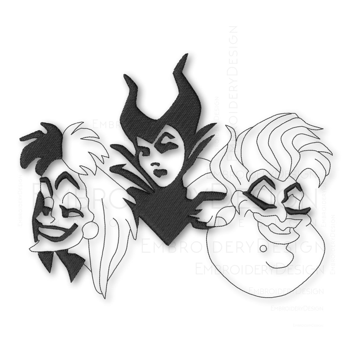 Bad Girls Embroidery Machine Designs Instant Digital Download - Etsy