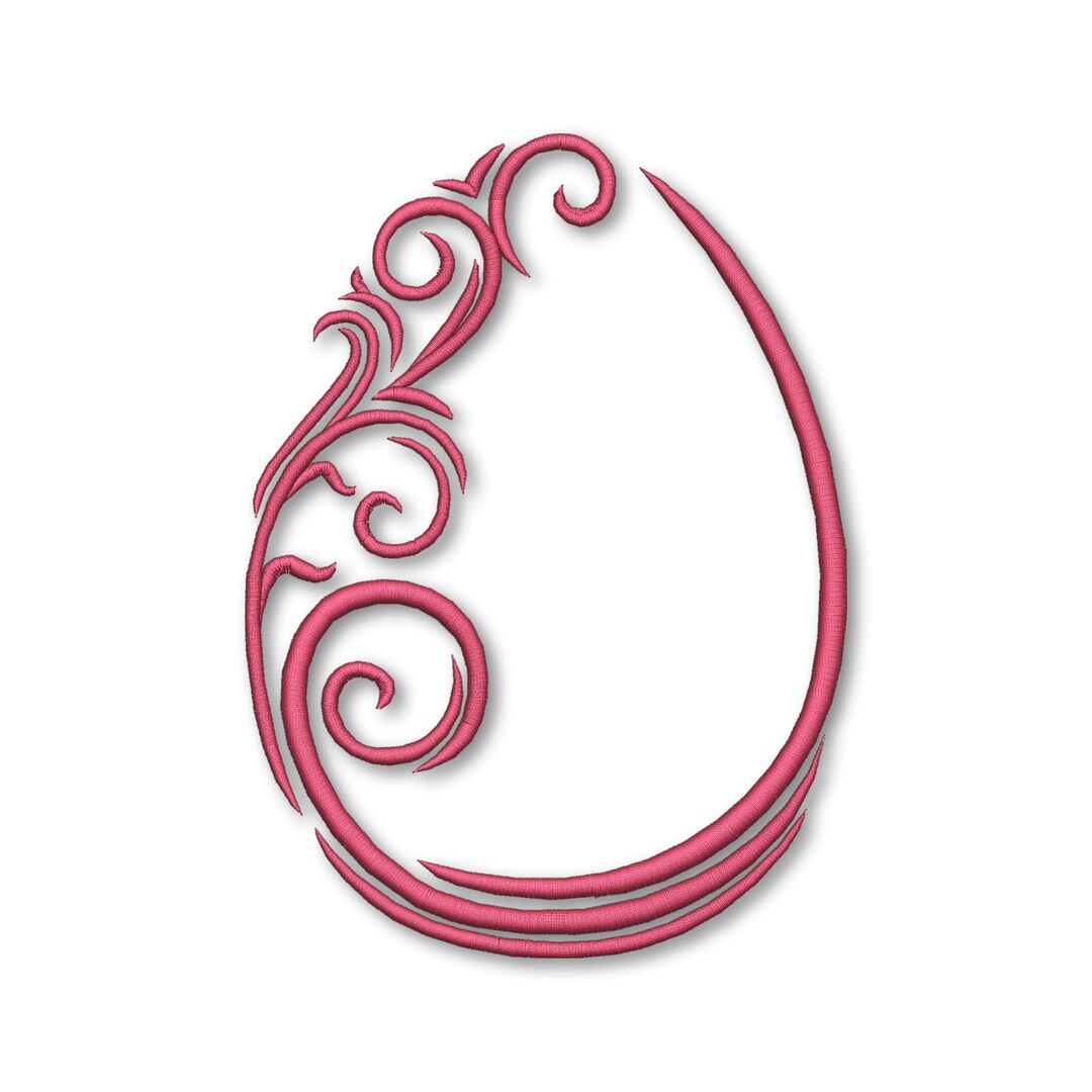 Easter Egg Embroidery Machine Designs Instant Digital Download Pes File ...